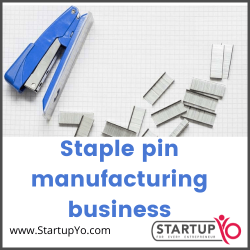 How to Start Staple Pin Manufacturing Business 2022 - Investment ...